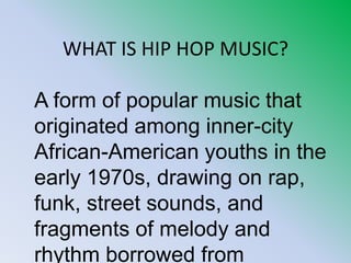 Hip hop generation slides | PPT