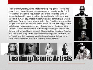 Hip hop media | PPTX