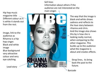 Hip hop music magazine analysed | PPTX