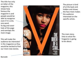 Hip hop music magazine analysed | PPTX