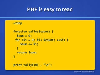 Hiphop php | PPTX | Programming Languages | Computing