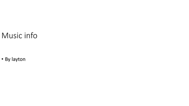 Hip hop presentation | PPTX