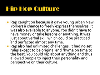 Hip Hop Slide Show T Scott | PPTX