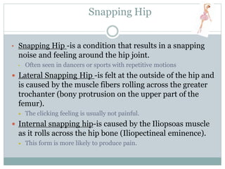 Hip Injuries.pdf | Death, Injury, or Military Conflict | Sensitive Topics