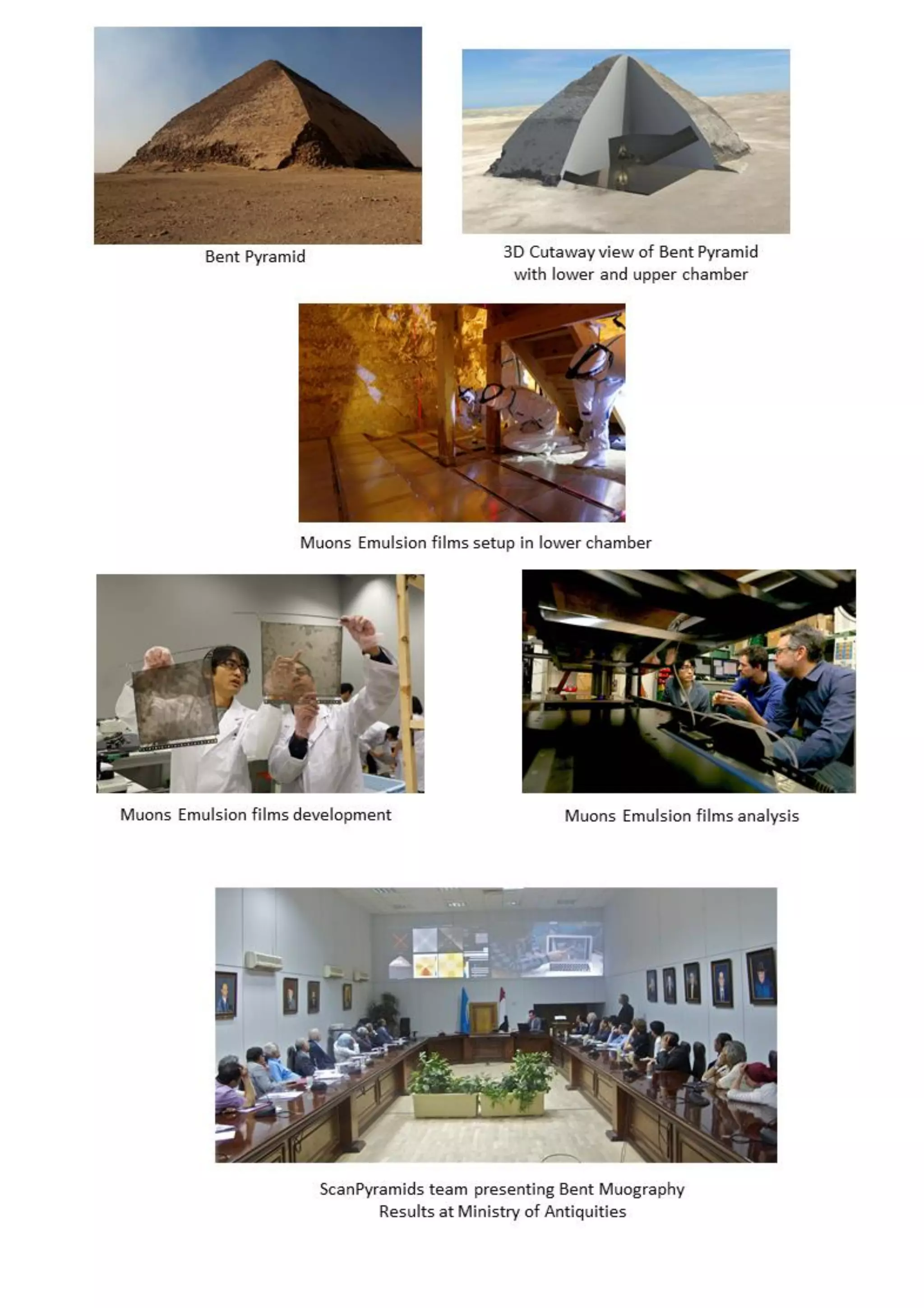 ScanPyramids – Results from the first measurements campaign in the Bent ...