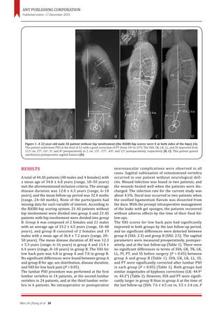Hip involvement negatively impact the postoperative radiographic ...