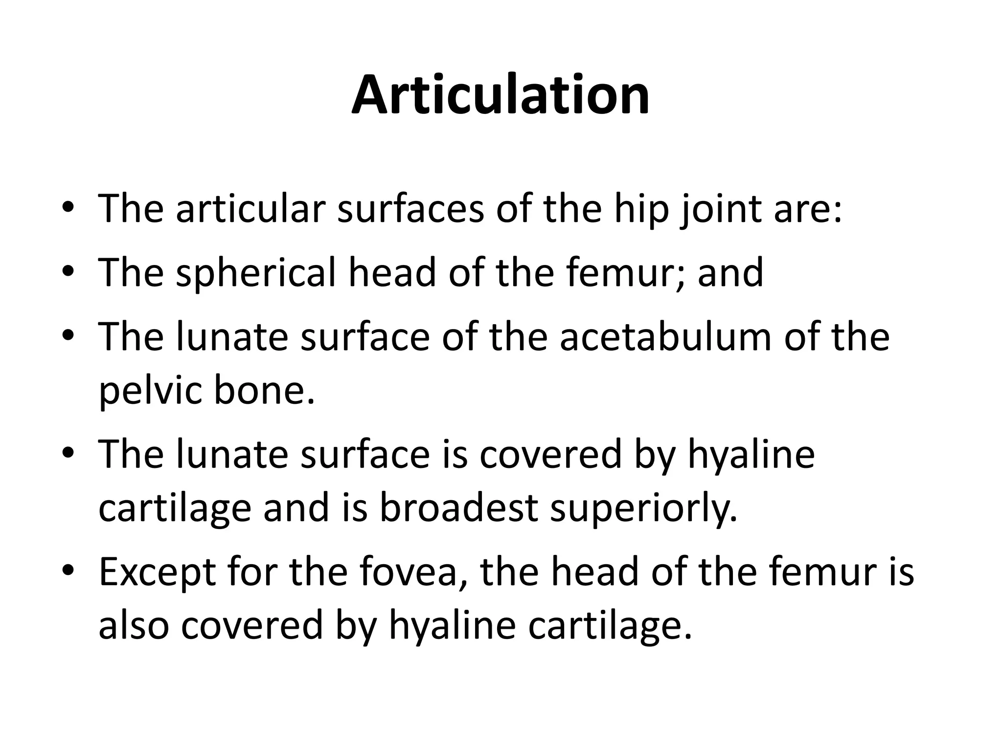 Hip joint | PPTX