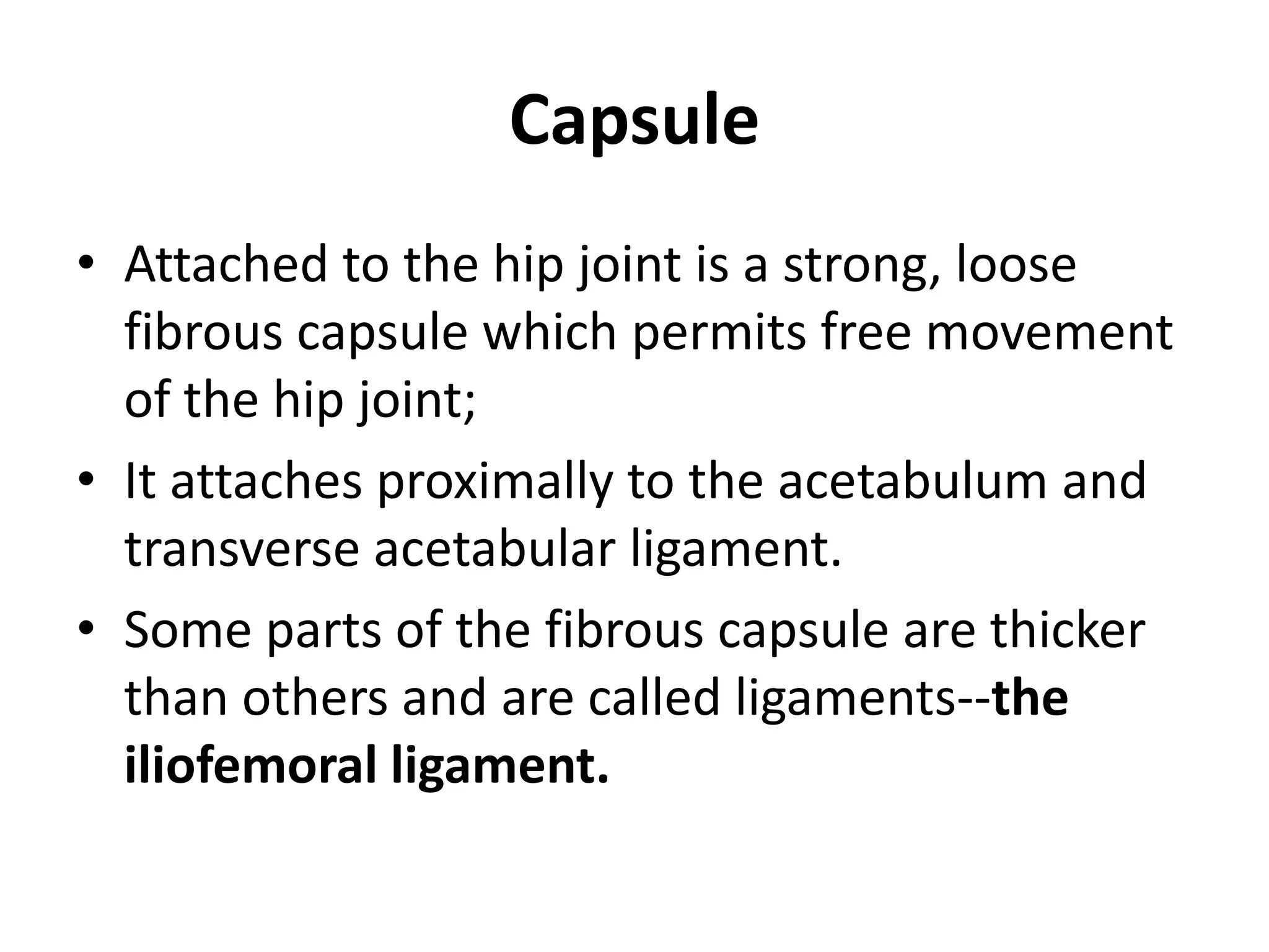 Hip joint | PPTX