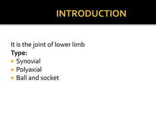 hip joint.ppt | Free Download