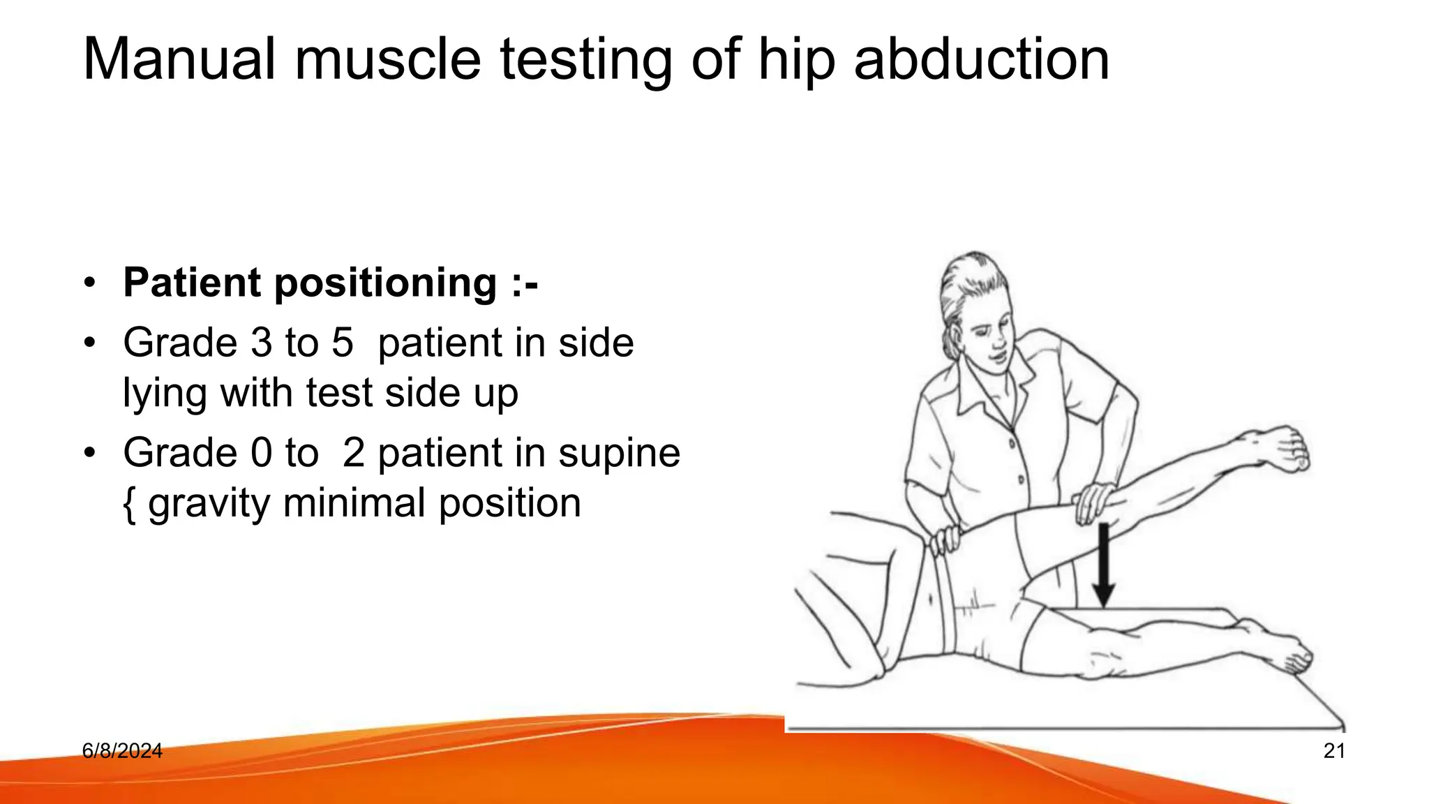 HIP JOINT.pptx slide share / MMT/ ROM of hip | PPTX