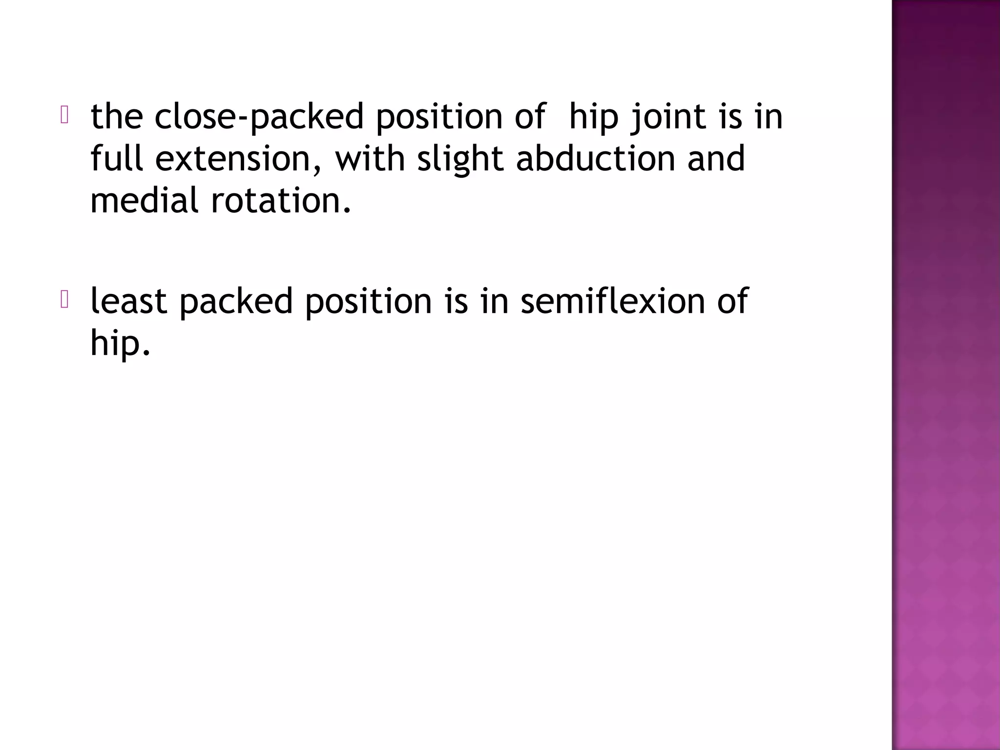 Hip joint anatomy and its biomechanics | PPT