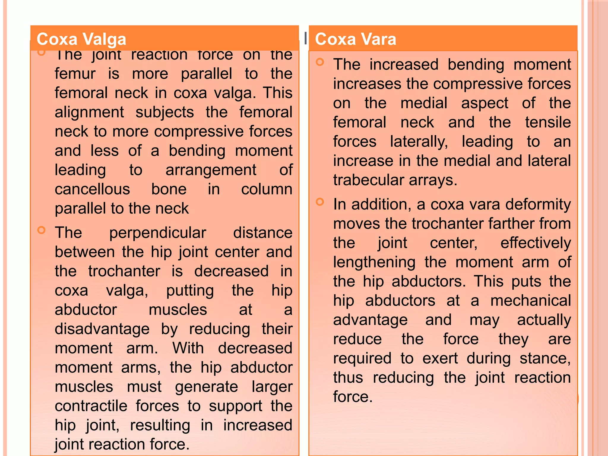 Hip joint biomechanics and pathomechanics | PDF