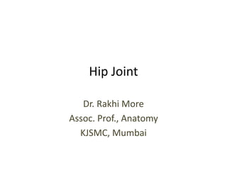 hip joint examination.pptx medical collage | PPT