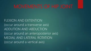 Hip joint ppt insha ur rahman | PPTX