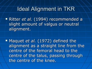 Hip knee condylar angle | PPT