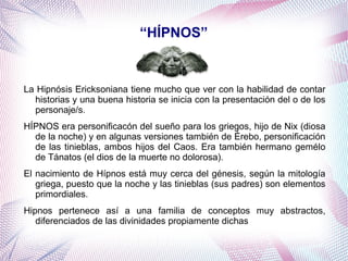 Hipnósis presentación | PPT