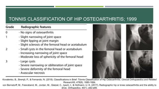 Hip osteoarthritis | PPTX