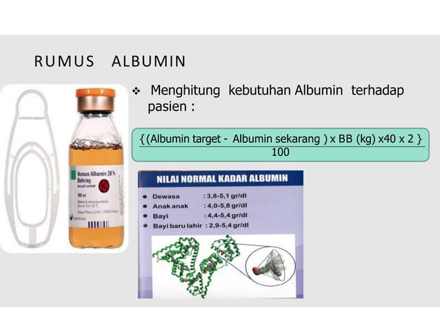 Hipoalbuminemia definisi ppt deni kurniawan | PPTX