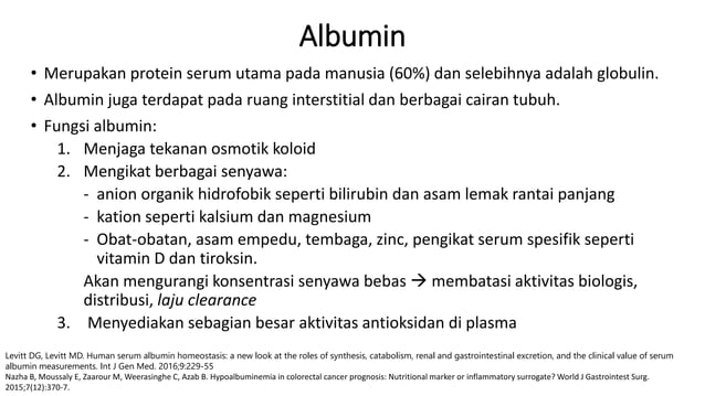 ppt materi Hipoalbuminemia pada kanker.pptx