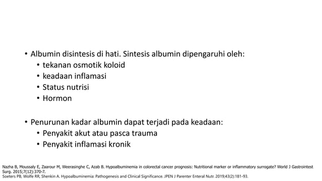 ppt materi Hipoalbuminemia pada kanker.pptx