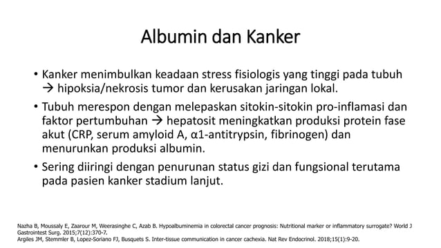ppt materi Hipoalbuminemia pada kanker.pptx