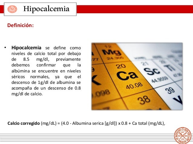Hipocalcemia