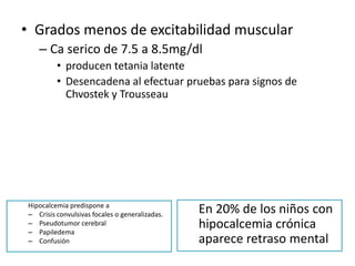 Hipocalcemia | PPTX