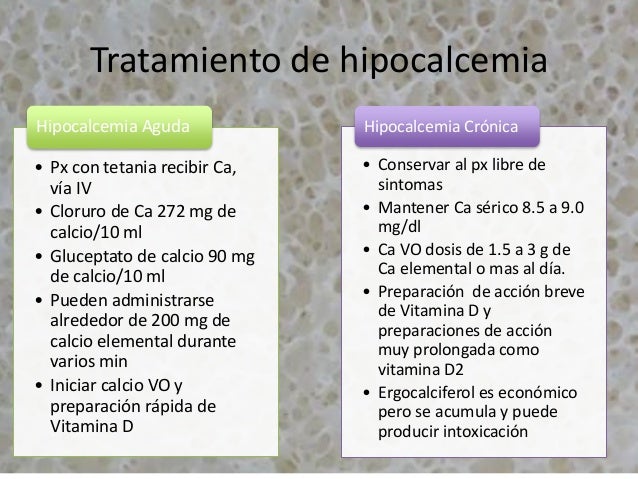 Hipocalcemia