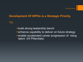 High Potential Talent: One Firm's Approach to HIPO Development | PDF