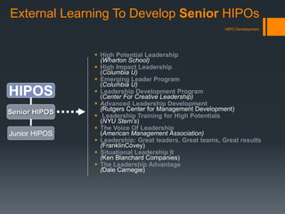 High Potential Talent: One Firm's Approach to HIPO Development | PDF