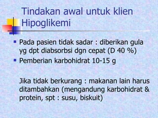 Hipoglikemi | PPT