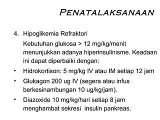 HIPOGLIKEMIA PADA ANAK | PPT