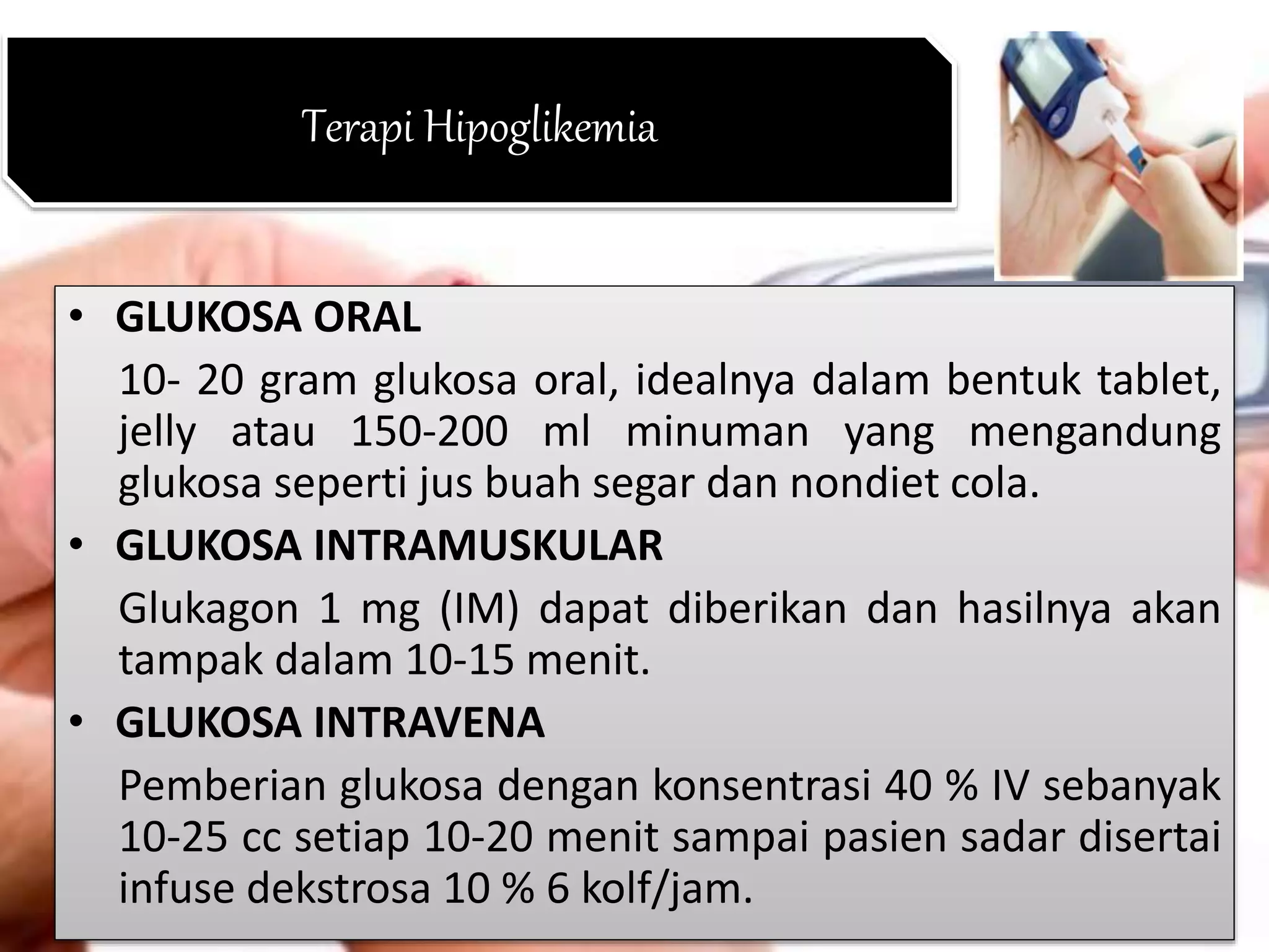 Hipoglikemia dan Penanganan | PPTX