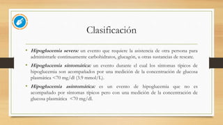 Hipoglucemia | PPTX