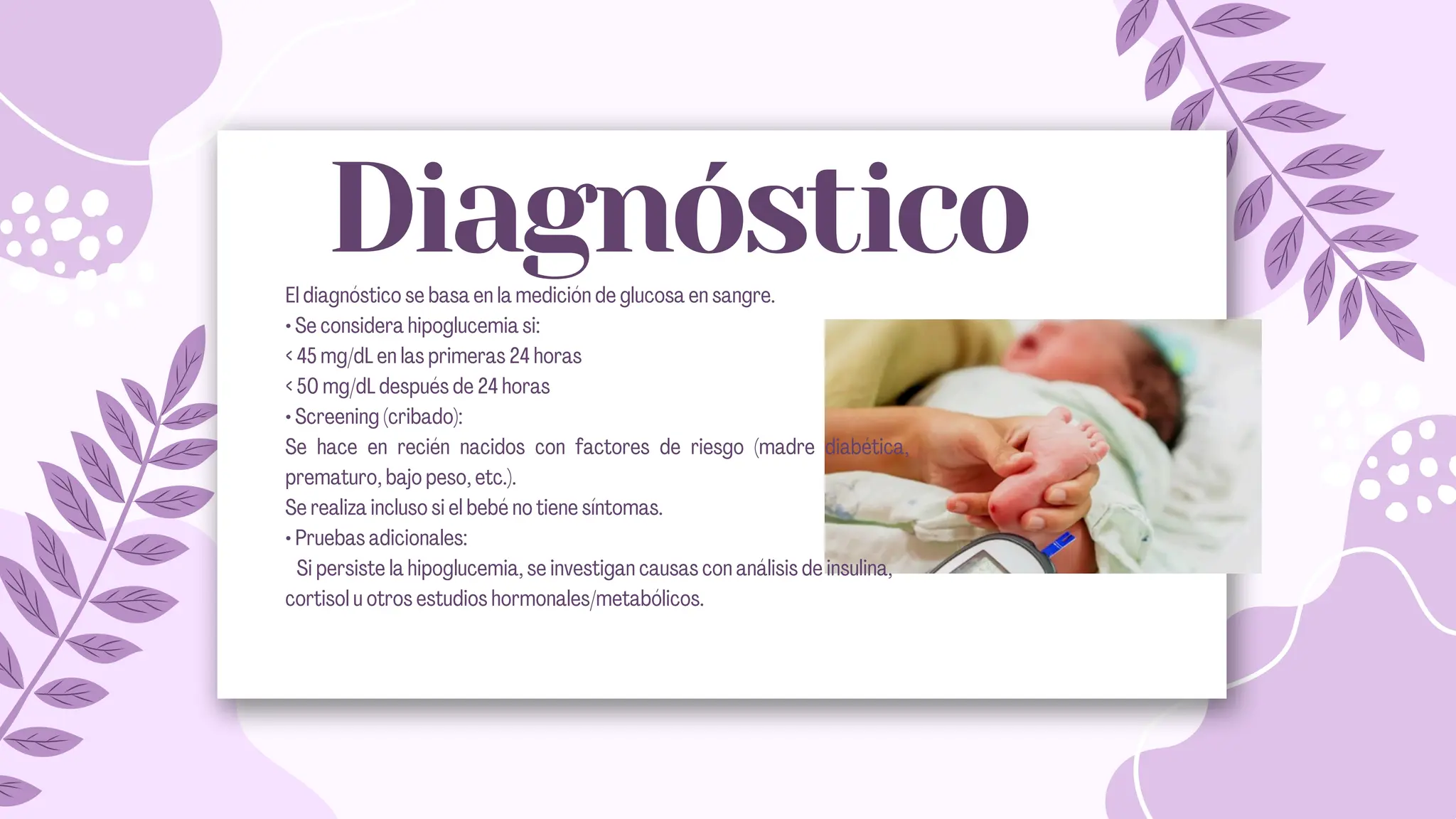 Hipoglucemia neonatal en recien nacidos sanos | PDF