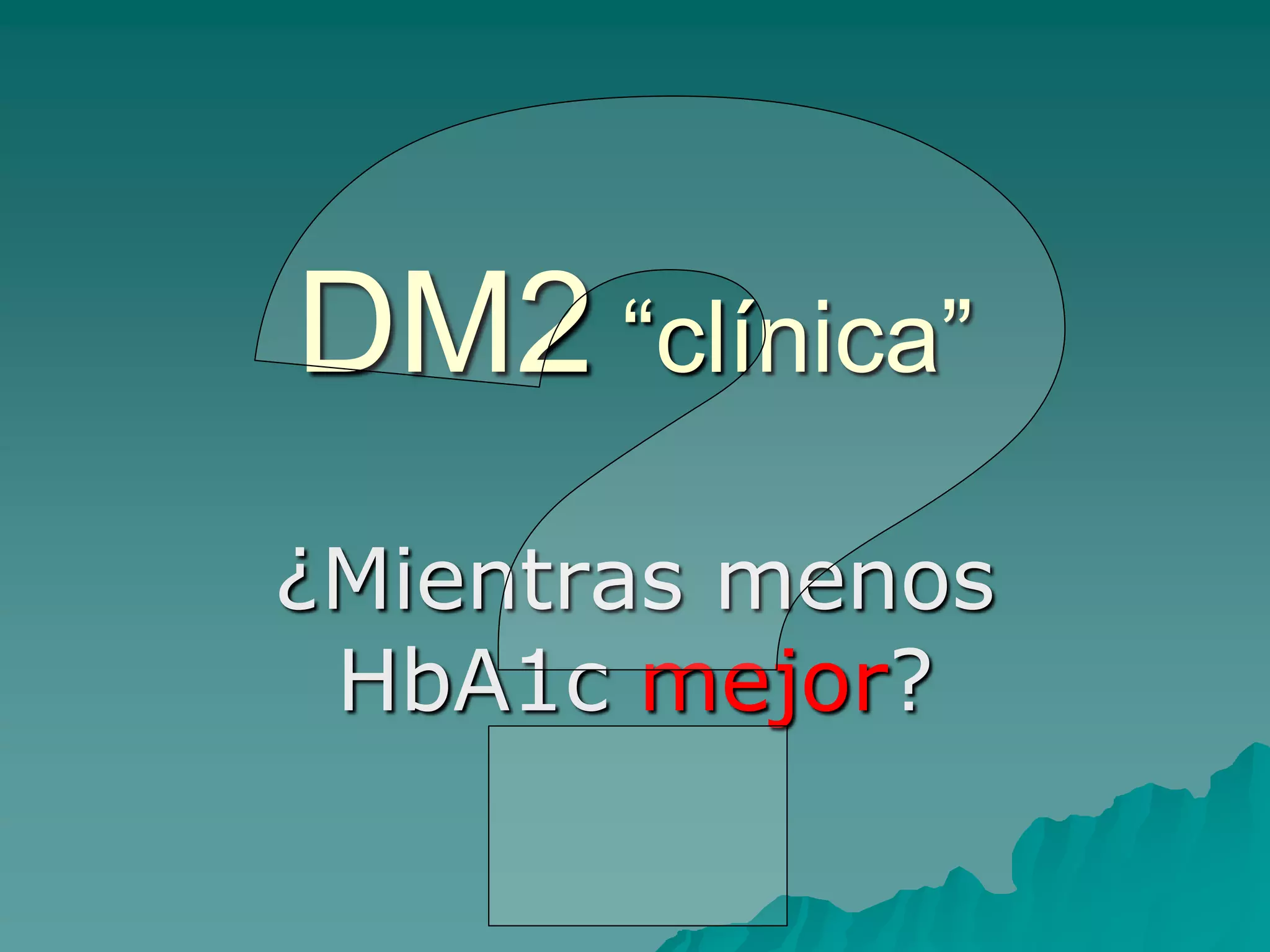Hipoglucemia severa y riesgos de eventos vasculares | PPTX
