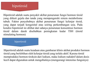 Hipo & Hipertiroid | PPTX