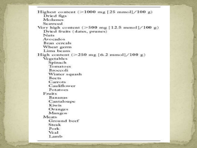 Hipokalemia. Revisión NEJM | PPT