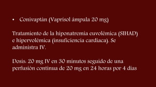 Hiponatremia y Síndrome de Secreción Inadecuada De Hormona ...