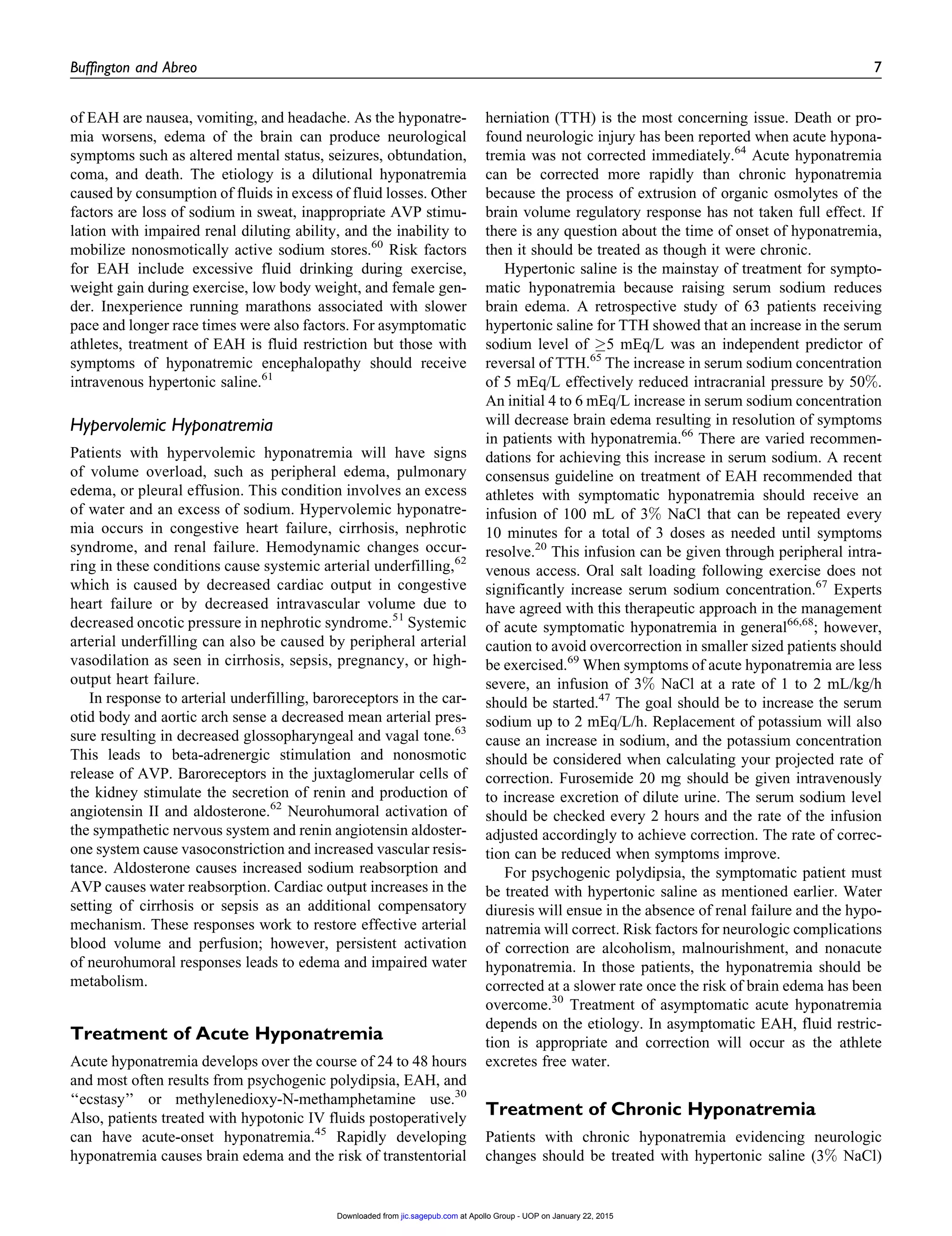 Hiponatremia | PDF