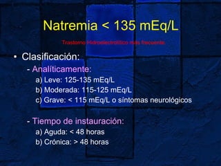 Hiponatremias | PPT