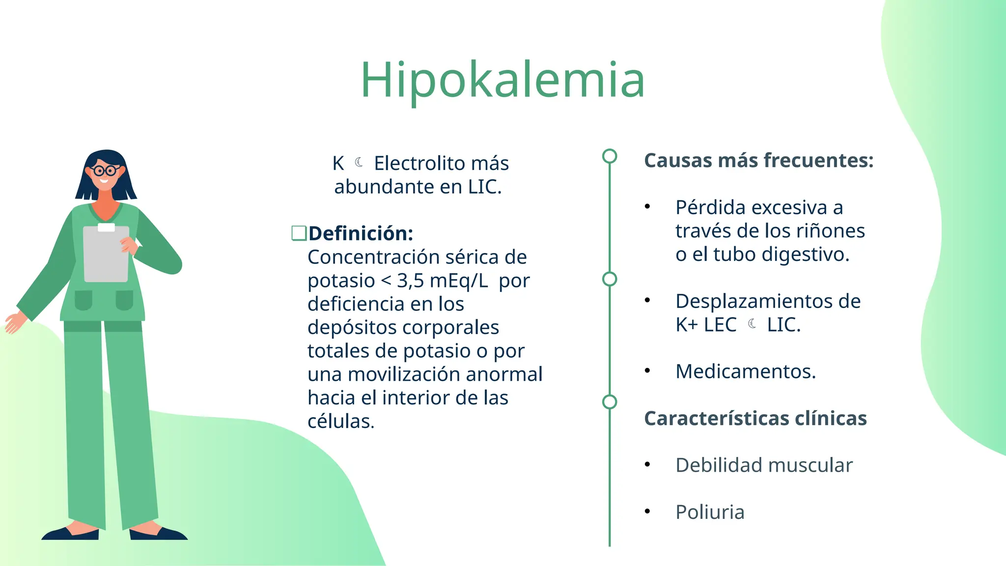 HIPOKALEMIA Y RESPOSICION DE POTASIO CASO CLINICO | PPT | Descarga Gratuita