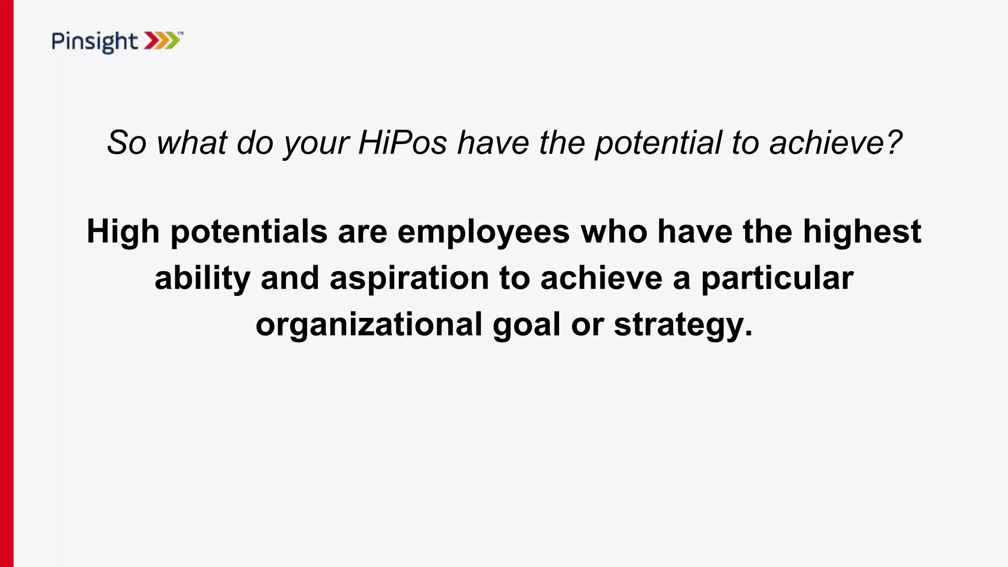 Who Are High Potentials? | PPTX