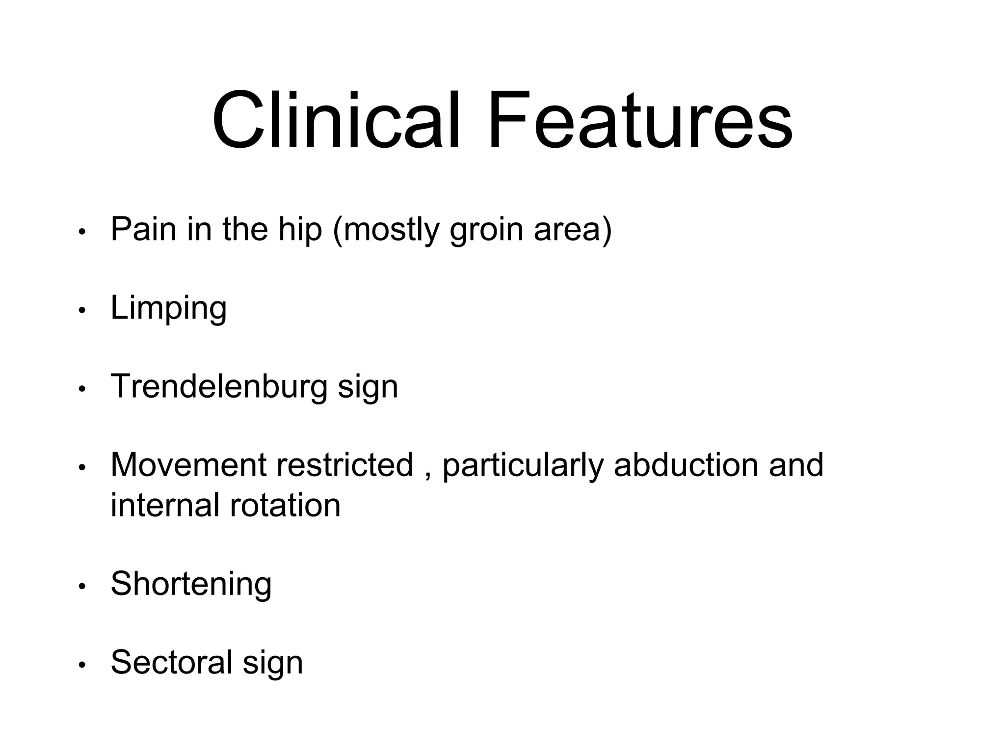 Avascular Necrosis of Hip | PPTX