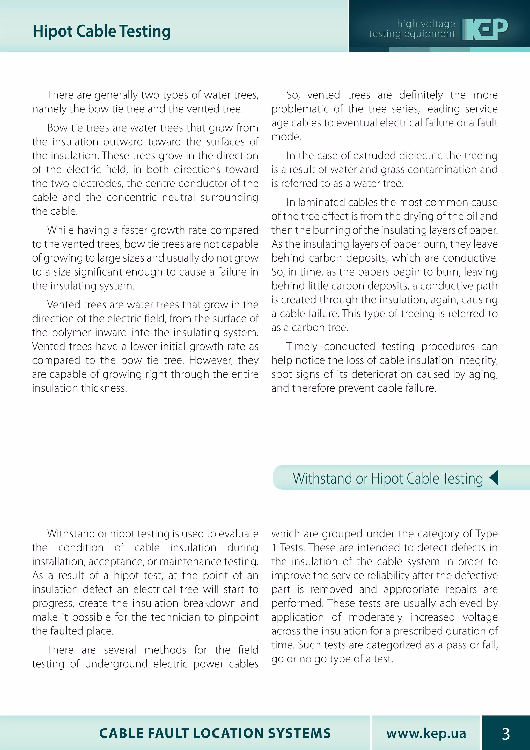 Hipot cable-testing | PDF