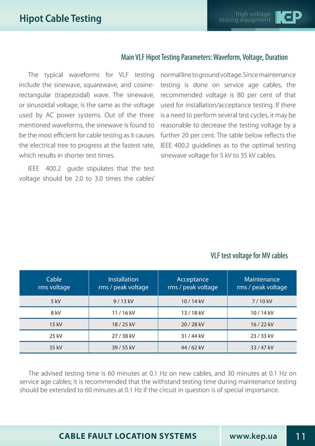 Hipot cable-testing | PDF | Geology | Science