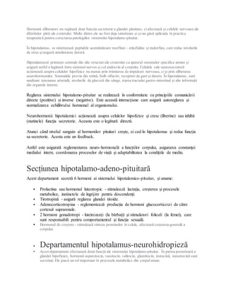Hipotalamus hipofiza | DOCX