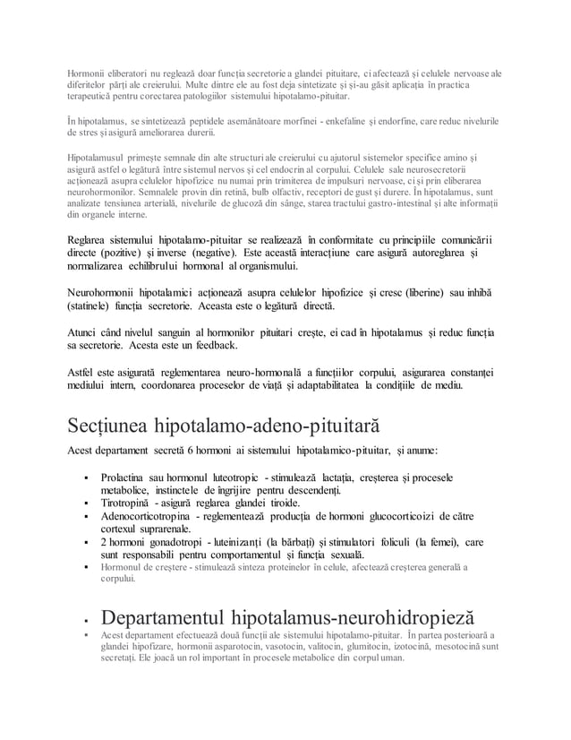 Hipotalamus hipofiza | PDF