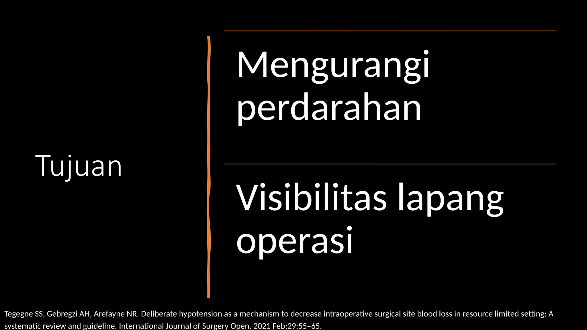 Hipotensi terkendali pada Operasi FESS.. | PPT