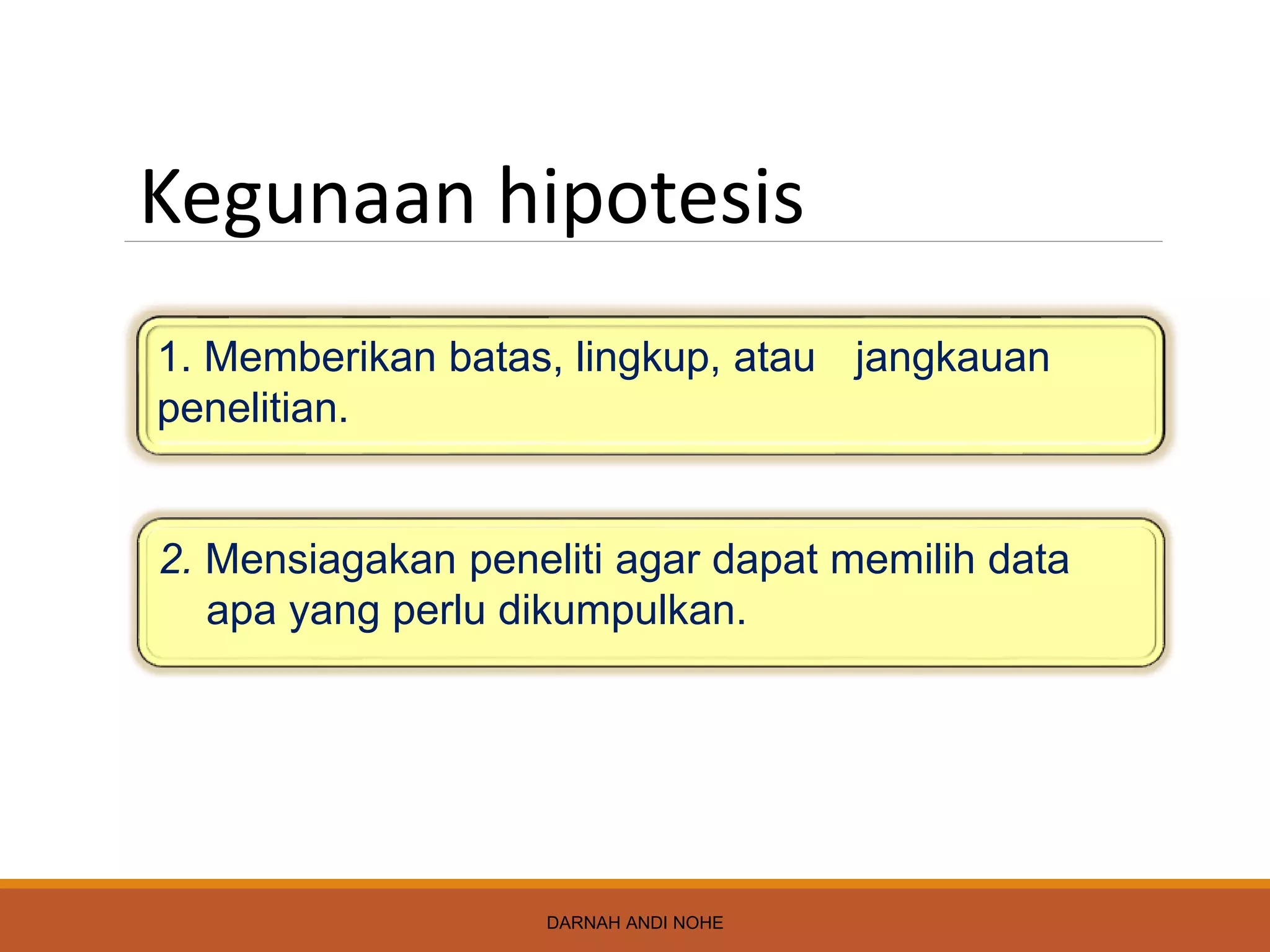 Uji Hipotesis | PPT